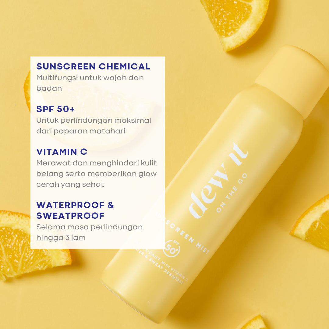 Dew It - Sunscreen Mist – Dew It Skin