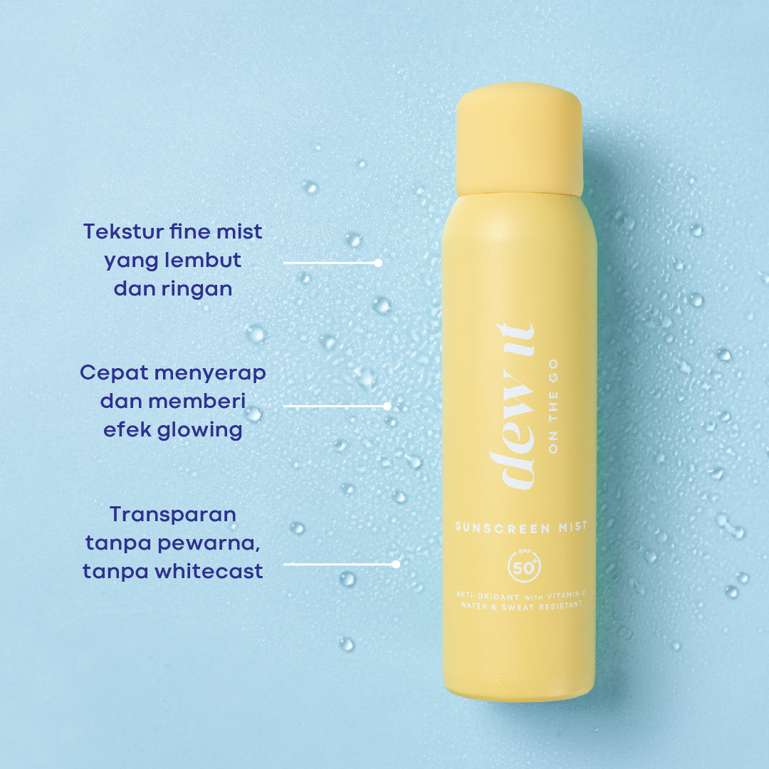 Dew It - Sunscreen Mist – Dew It Skin