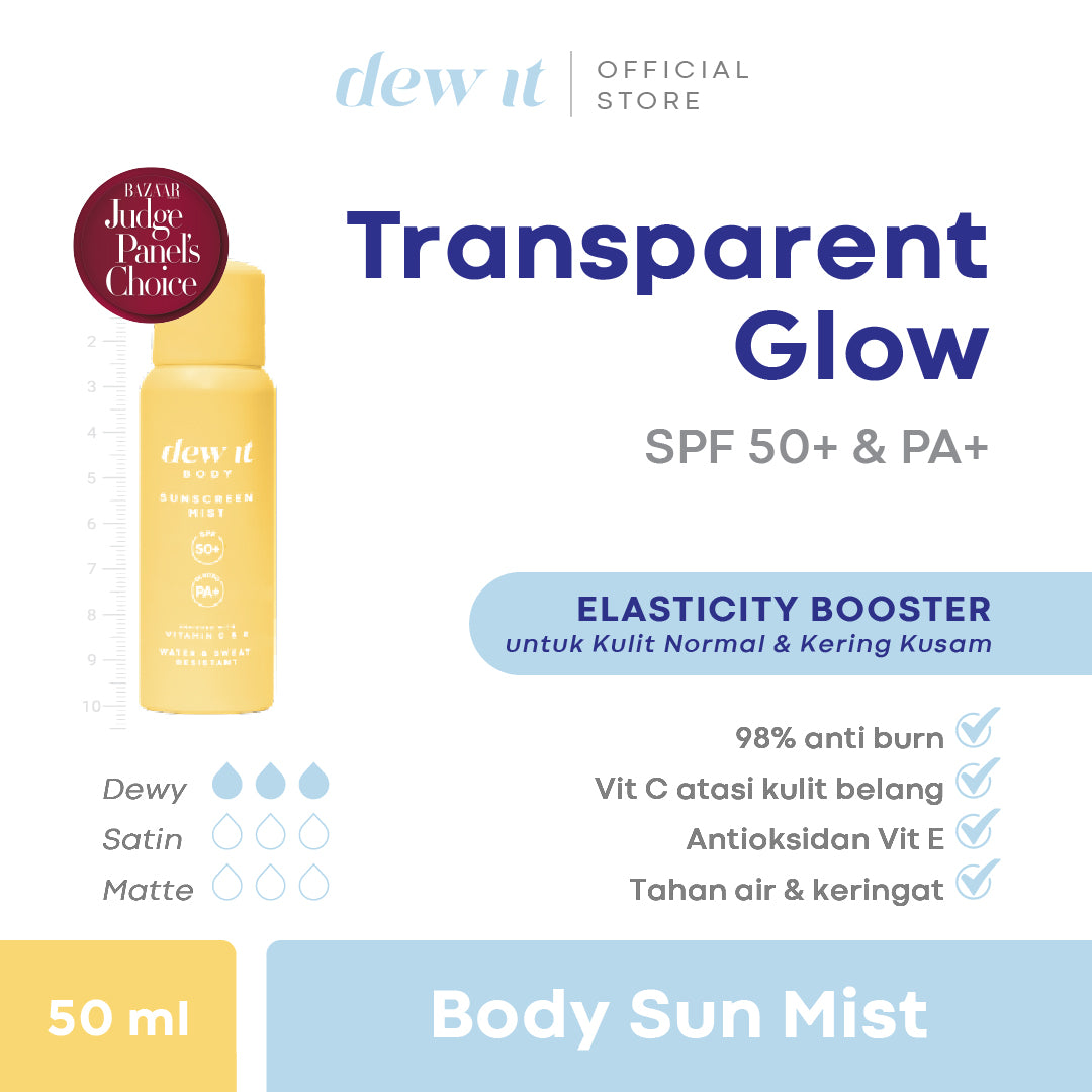 Dew It - Sunscreen Mist Mini – Dew It Skin