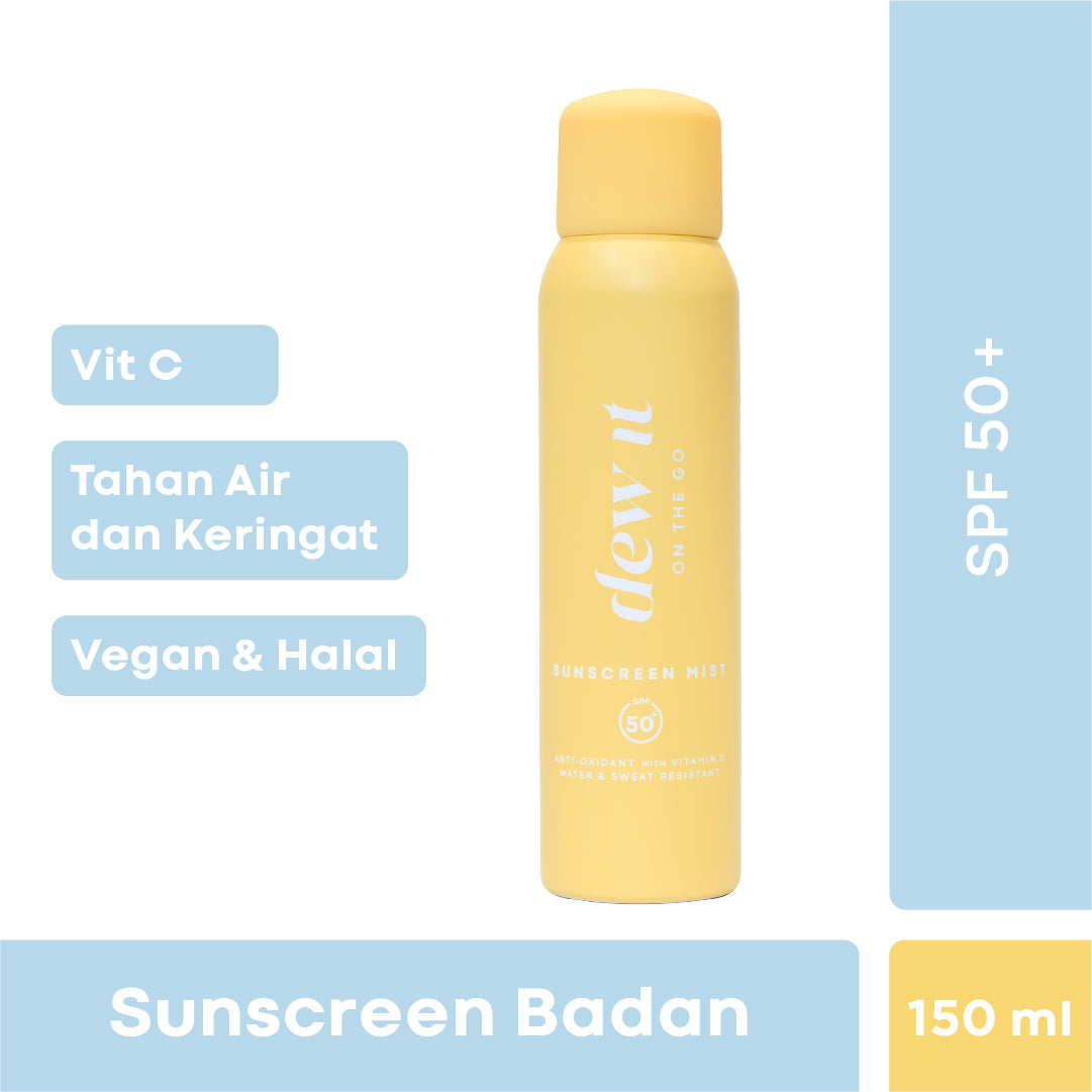 Dew It - Sunscreen Mist – Dew It Skin